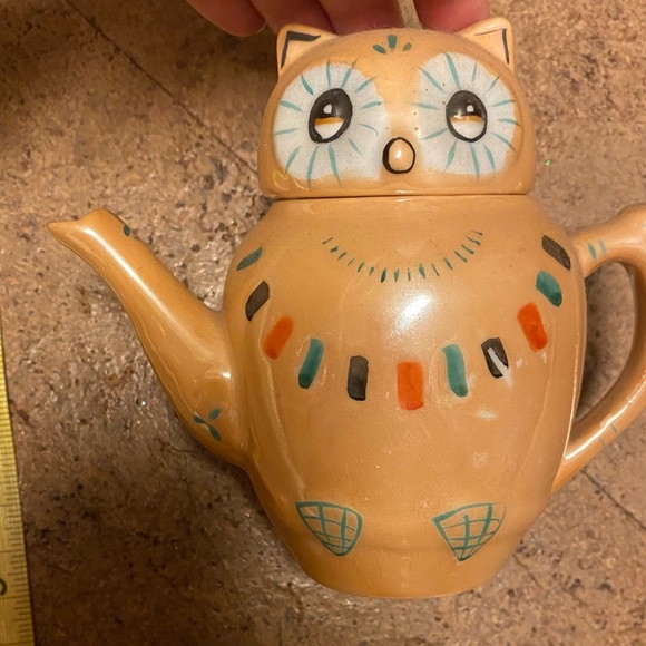 Pier 1 | Kitchen | Pier One Owl Teapot Decor | Poshmark